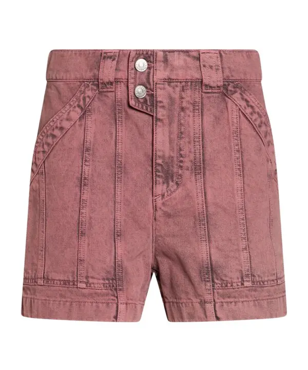 Isabel Marant Étoile Versatile Solid Denim Shorts