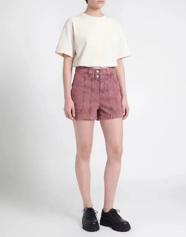 Isabel Marant Étoile Versatile Solid Denim Shorts