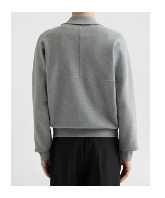 JIL SANDER Cotton Terry High-neck Sweatshirt