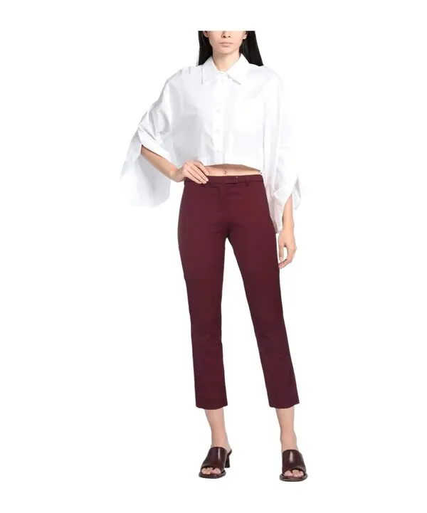 Max Mara High-waisted Bootcut Cropped Trousers