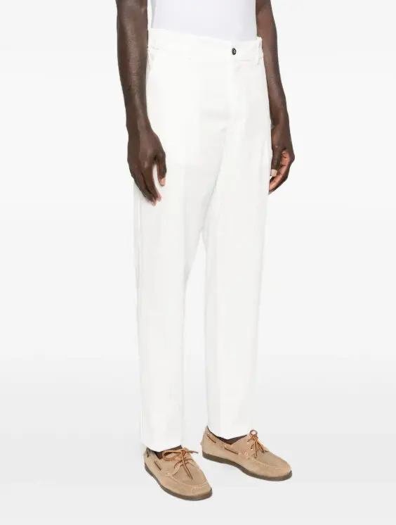 Eleventy Elastic Waist Chino Trousers