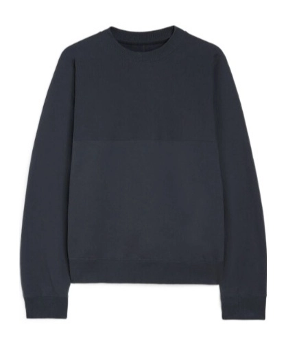JIL SANDER Cotton Terry Crew-neck Sweatshirt