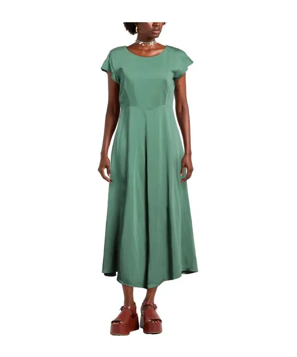 Max Mara Flared Midi Dress