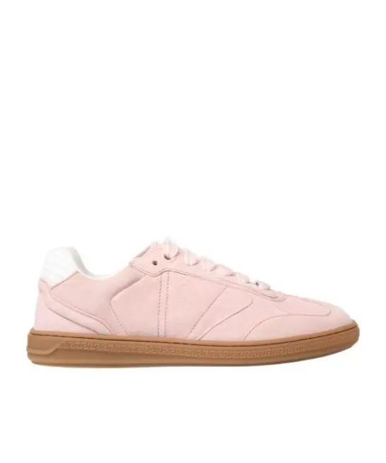 Versace Suede Low-top Sneakers
