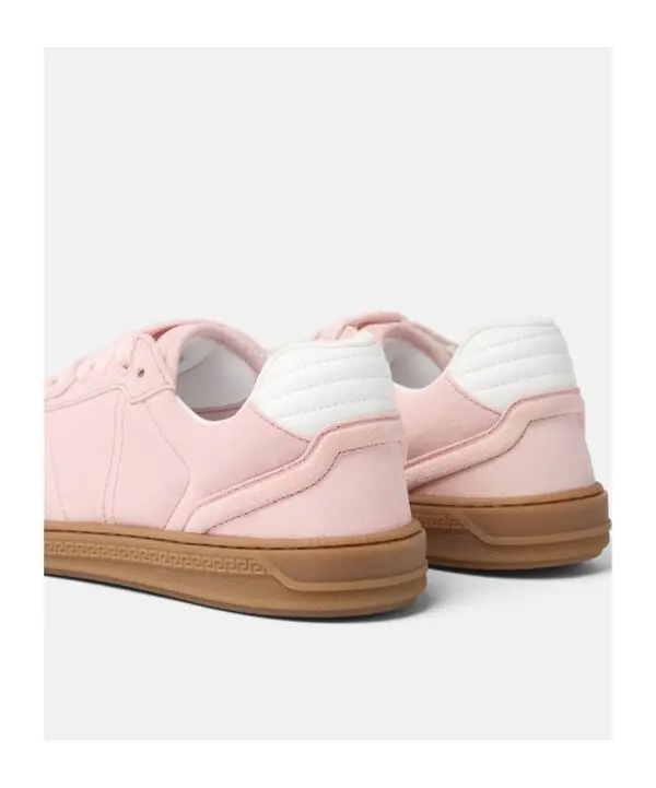 Versace Suede Low-top Sneakers