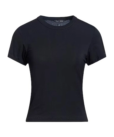 Rag & Bone Short Sleeve Crewneck T-shirt - Black