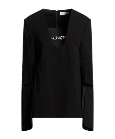 Tory Burch Solid Color Long-sleeve Top