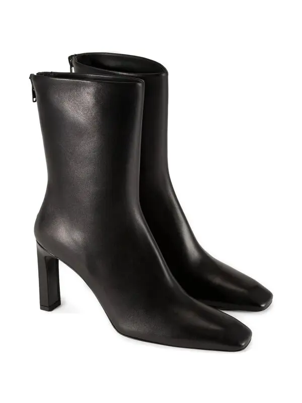 TOTEME Pointed Toe High Heel Ankle Boots