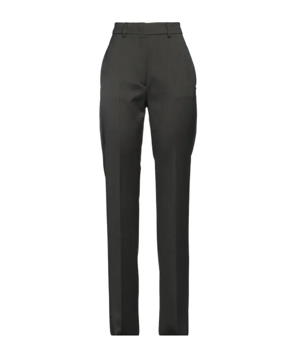 Sportmax Tailored Two-tone Wool Stretch Trousers - Black