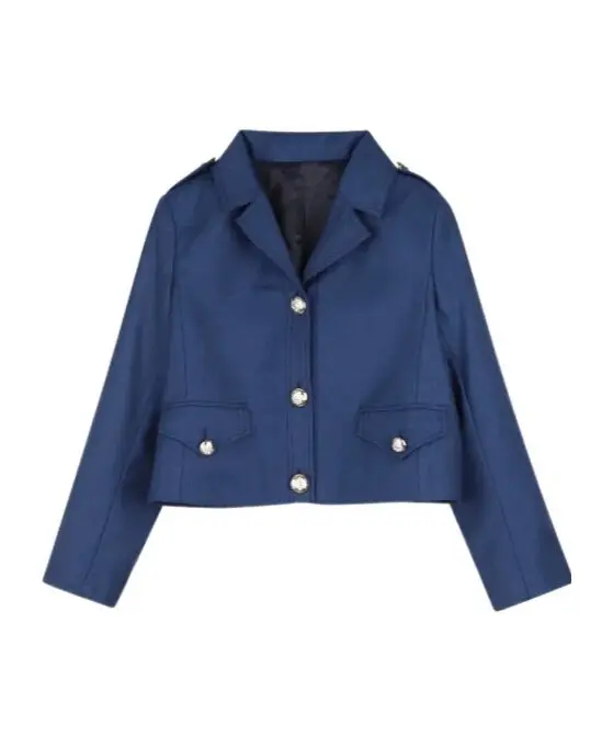 Zadig&Voltaire Button-fastening Cropped Jacket