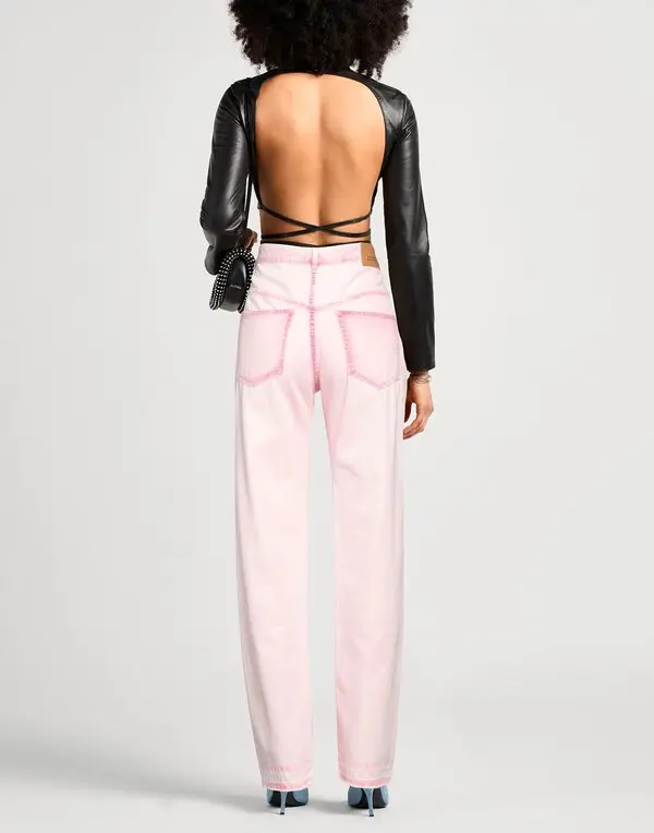 Isabel Marant Étoile Solid Color Denim Trousers