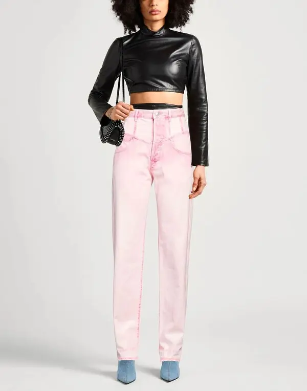 Isabel Marant Étoile Solid Color Denim Trousers