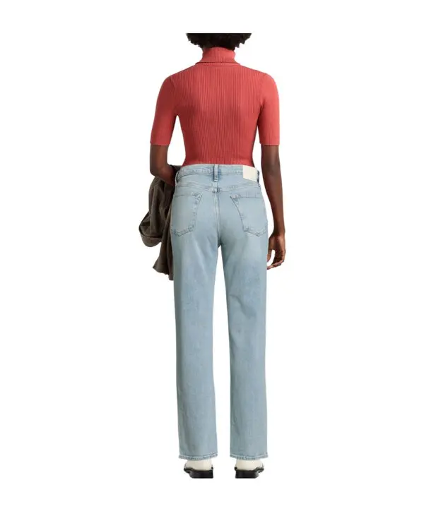 Rag & Bone High-waisted Straight-leg Jeans