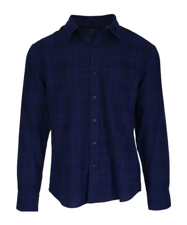 Vince Checked Woven Shirt