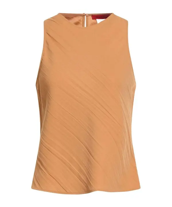 MAXCO. Crew-neck Sleeveless Top