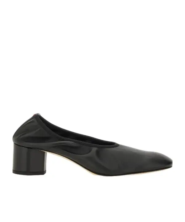AeydĒ 45mm Gemma Block-heel Pumps - Black
