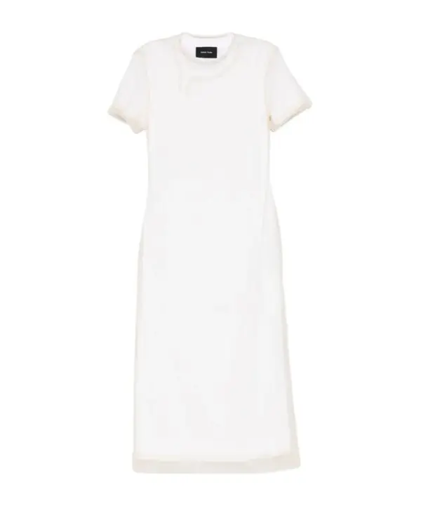 Simone Rocha Layered Embellished Dress - White