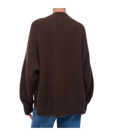 Staud Otto V-neck Sweater - Black