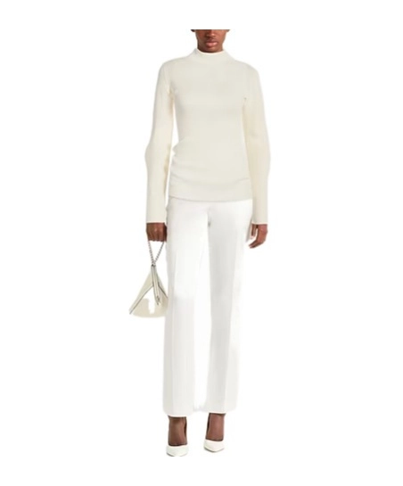 MAISON MARGIELA Minimalist Solid-color Long-sleeve Knit Sweater
