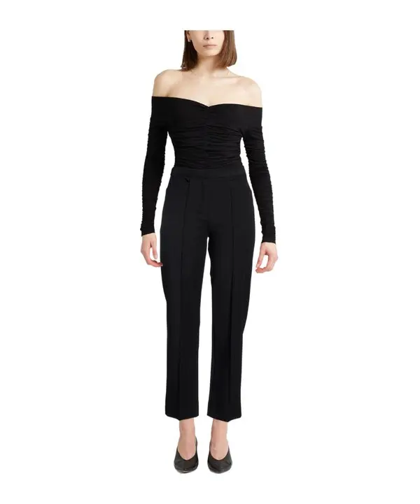 Max Mara High-waisted Straight-leg Trousers