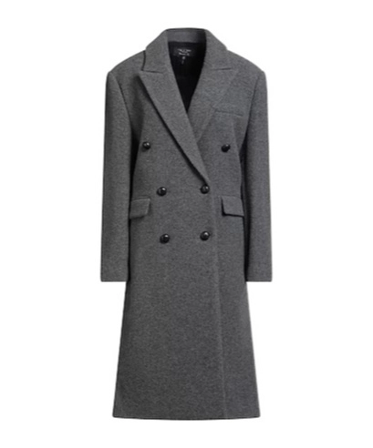 Rag & Bone Double-breasted Long-sleeve Woolen Coat