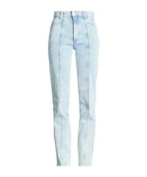 Isabel Marant Étoile Minimalist Light-wash Flared Jeans - Blue