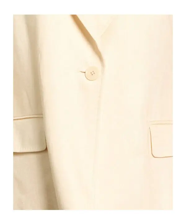 Max Mara Minimalist Single-breasted Blazer