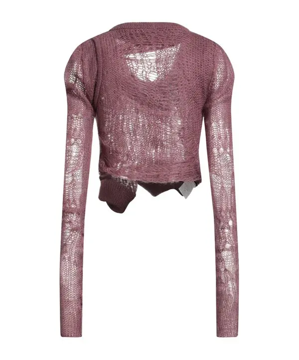 Rick Owens Openwork Mesh Knit Top
