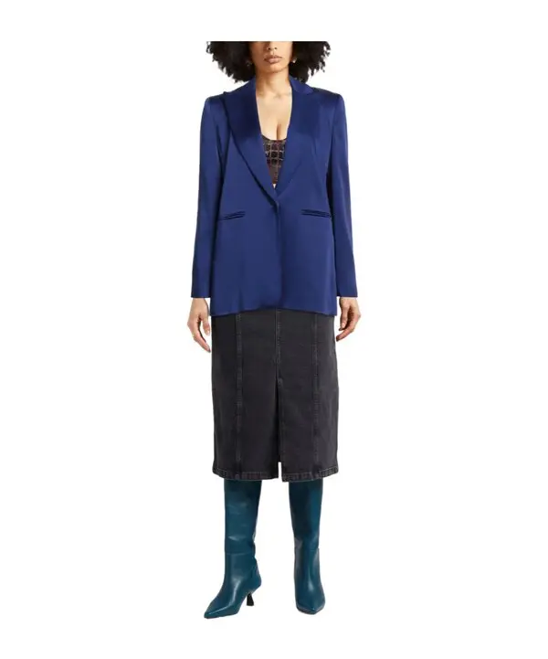 Max Mara Satin Blazer
