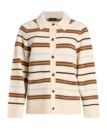 Rag & Bone Striped Knit Cardigan