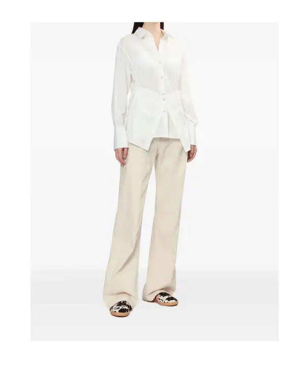 Helmut Lang Asymmetrical Cotton Shirt