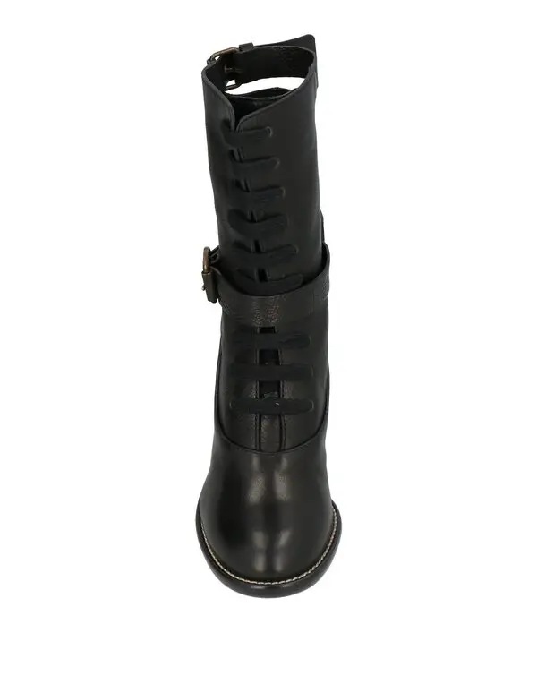 Chloé Lace-up Block Heel Ankle Boots