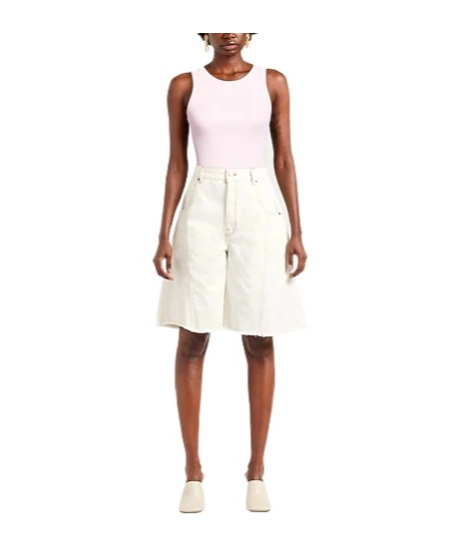 MAXCO. Solid Color Sleeveless Stretch Top