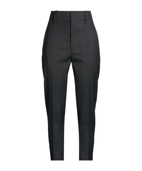 Isabel Marant Étoile Plaid Tapered Wool Trousers