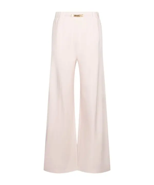 Liu Jo Wide-leg Trousers With Chain Detail