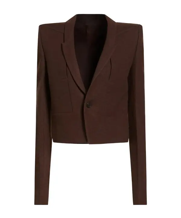 Rick Owens Single-breasted Suit Jacket
