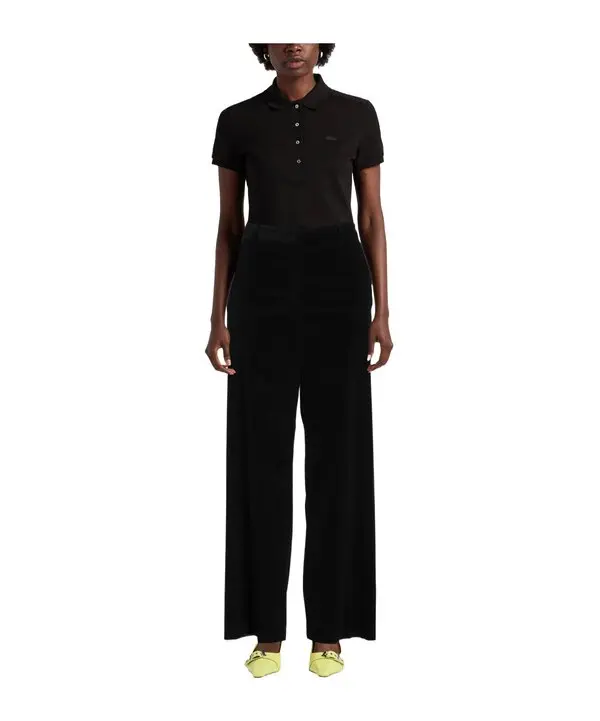 Max Mara Solid Color Wide-leg Trousers