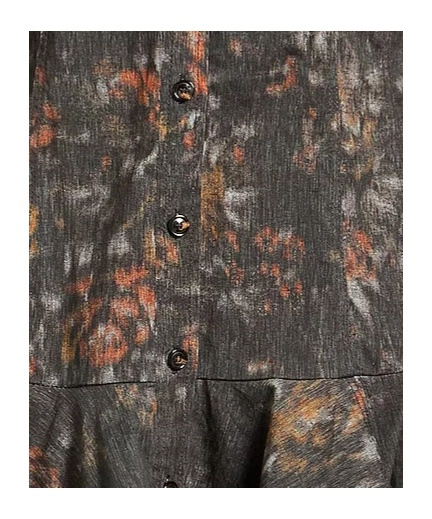 GANNI Multicolored Shirt Dress