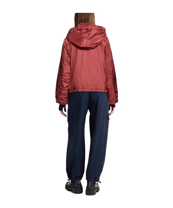 Max Mara Solid-color Hooded Down Jacket