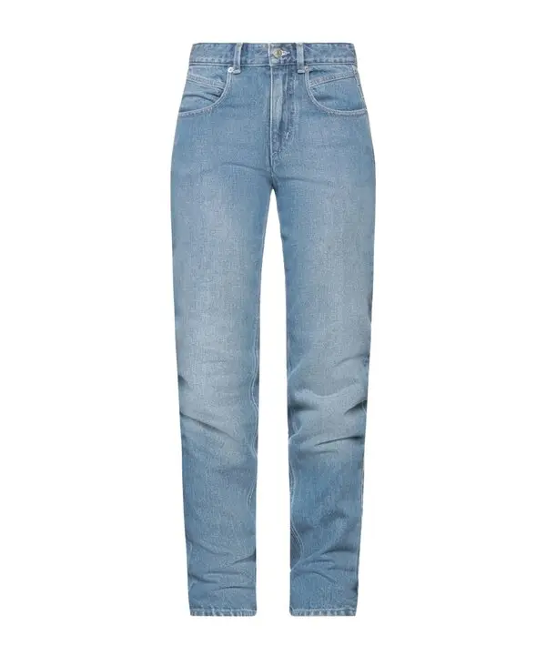Isabel Marant Étoile Solid Color Straight-leg Pants