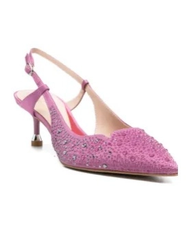 Liu Jo Embellished Slingback Pumps