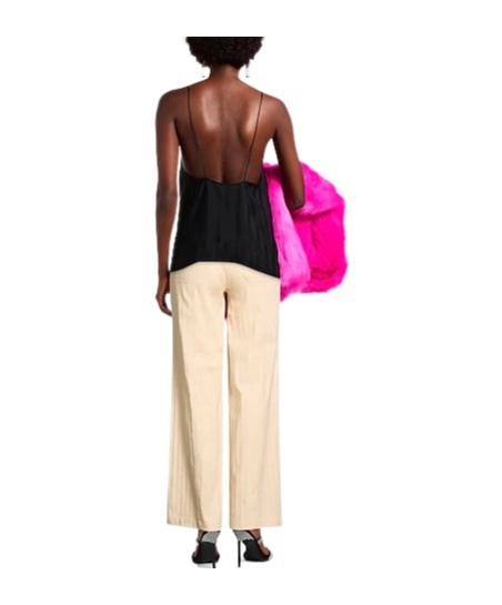 MAXCO. Max&co. Herringbone Twill Wide-leg Trousers