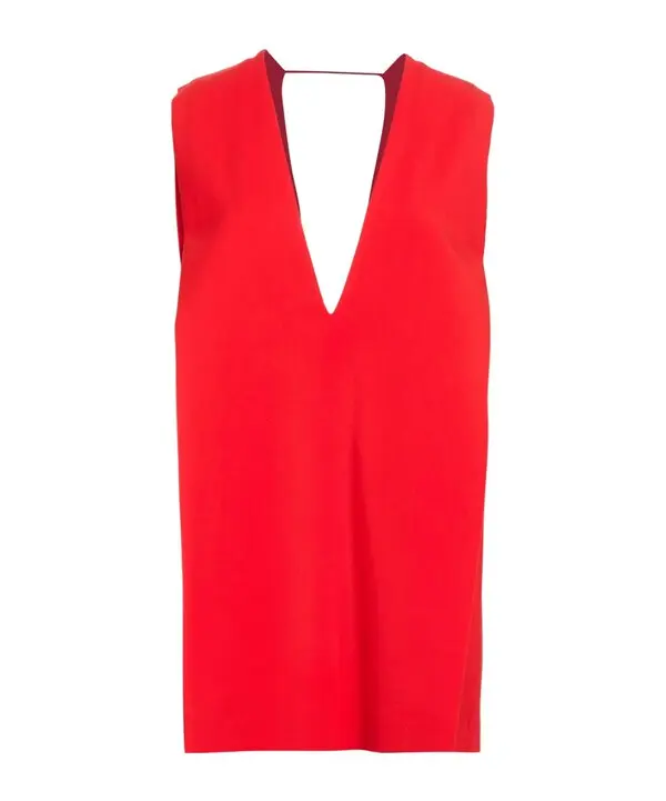 Sportmax V-neck Stretch Mini Dress