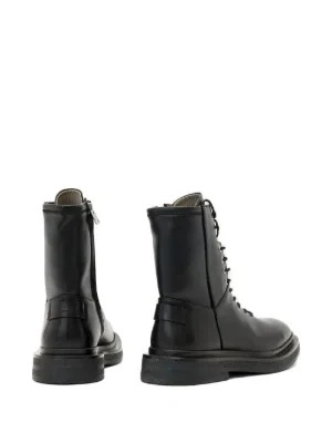 ALLSAINTS Escher Lace-up Zip Combat Boots