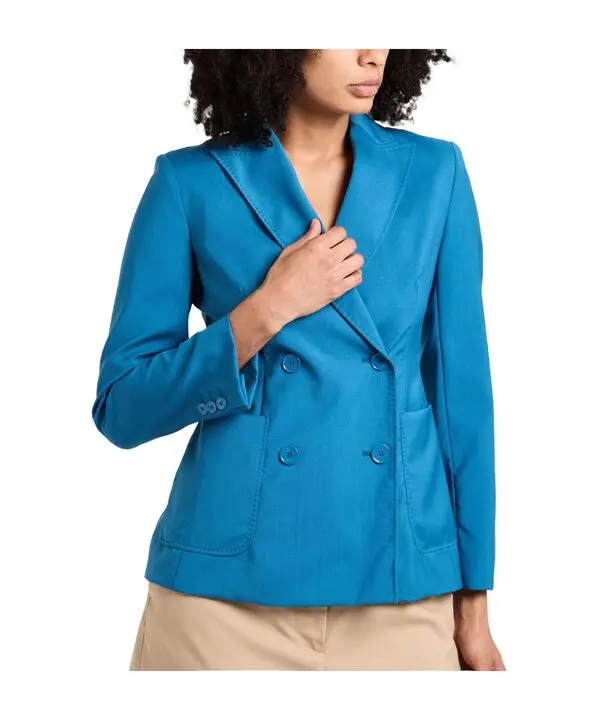 Max Mara Wool Double-breasted Blazer