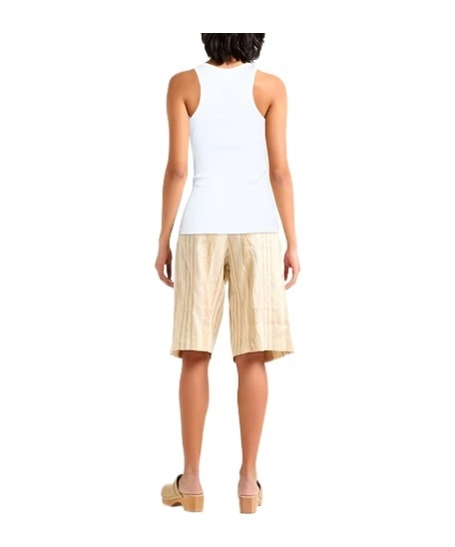 Rag & Bone Solid Crew Neck Sleeveless Tank Top