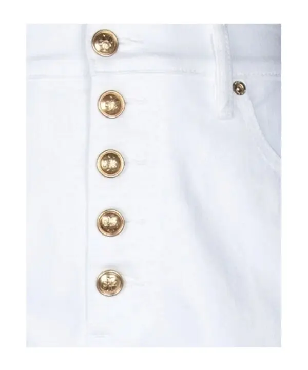 Tory Burch High-waisted Straight-leg Jeans