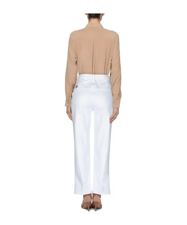 Tory Burch High-waisted Straight-leg Jeans