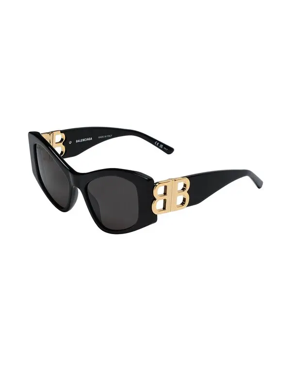 Balenciaga Cat Eye Plastic Frame Sunglasses