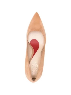 Liu Jo Calf Suede Pointed Pumps
